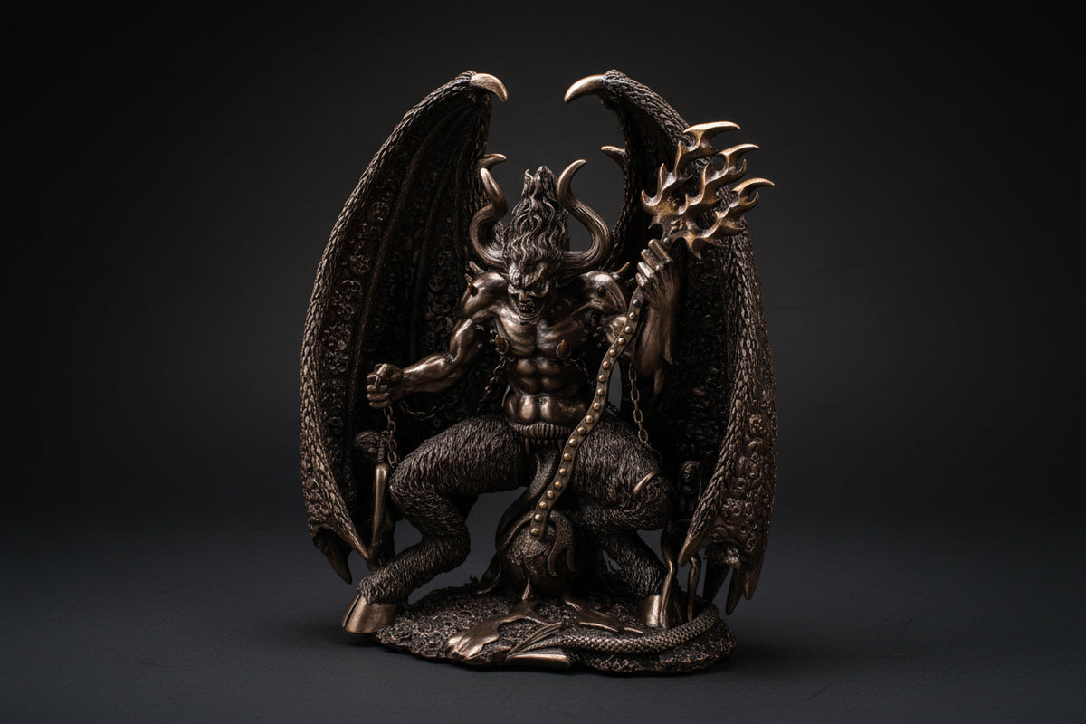 Lucifer Statue | Light Bearer & Shadow Work Altar Figure – American ...