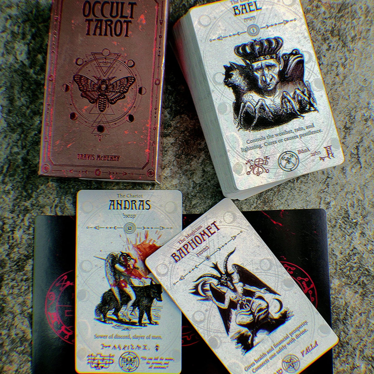 Occult Tarot Deck – 78 Cards of Demonic Divination – American Occultist LLC